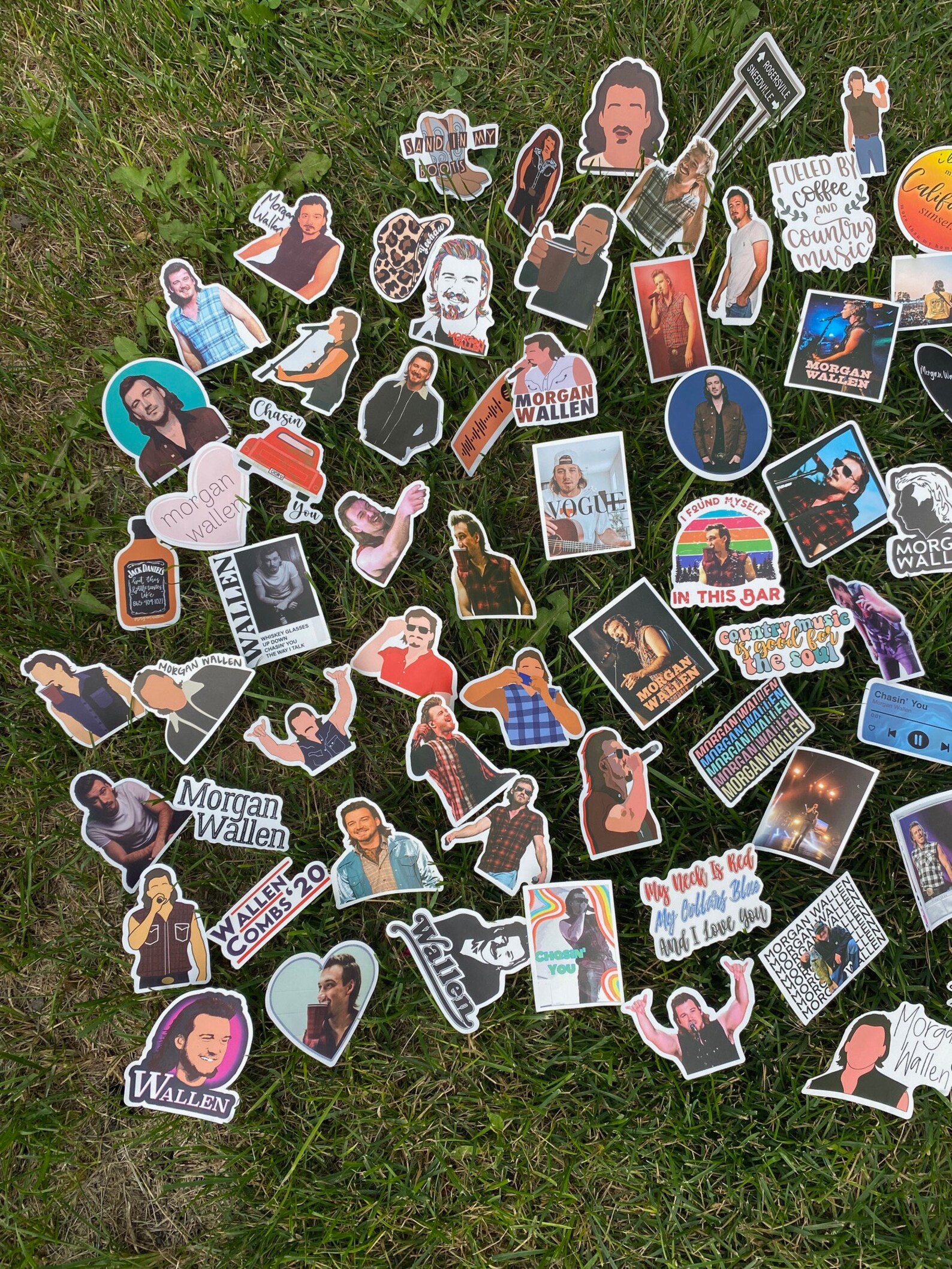 MORGAN WALLEN STICKERS 50PC Assortment Pack!! Perfect for Gifts ...