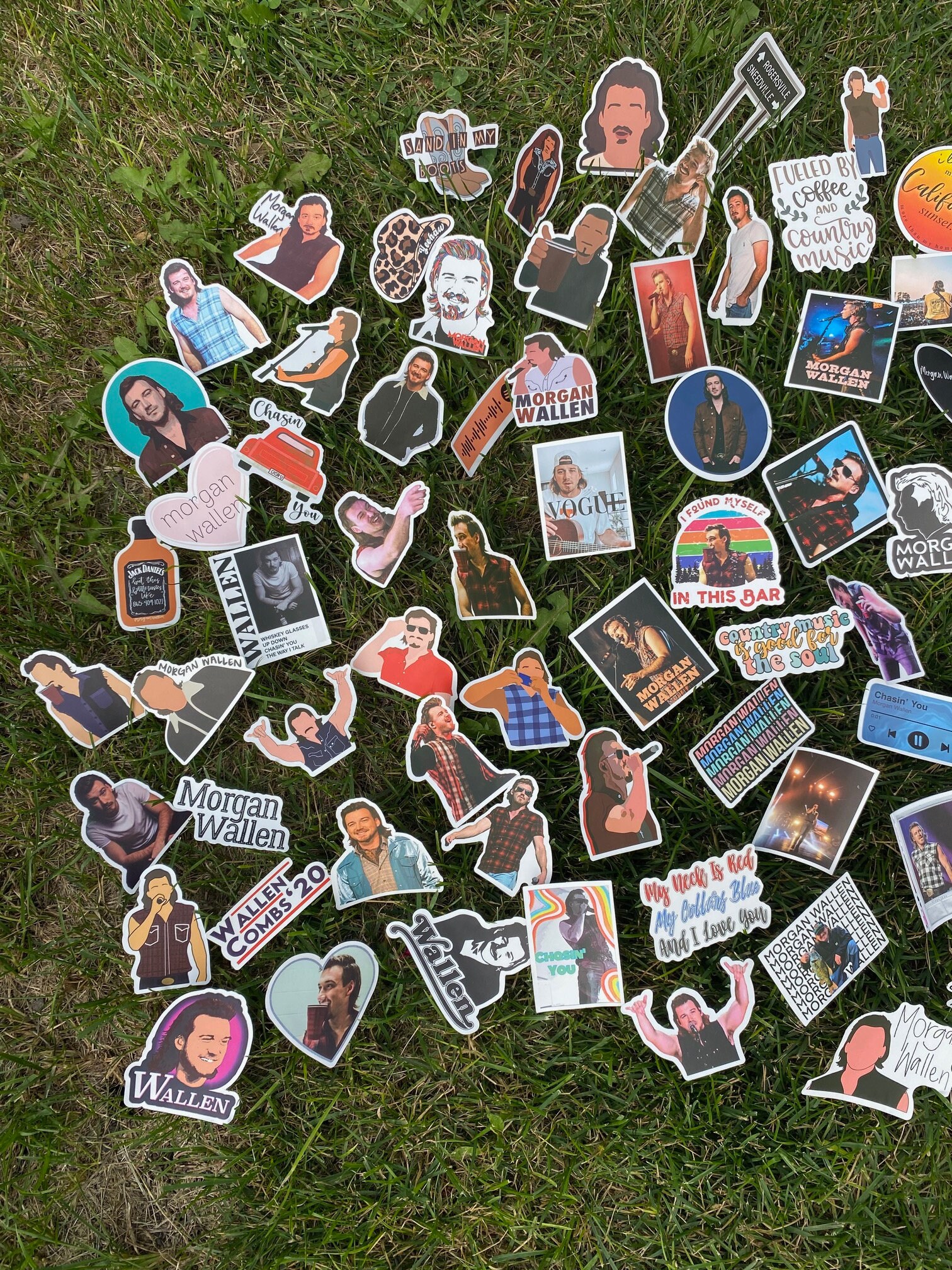 MORGAN WALLEN STICKERS 50PC Assortment Pack!! Perfect for Gifts ...