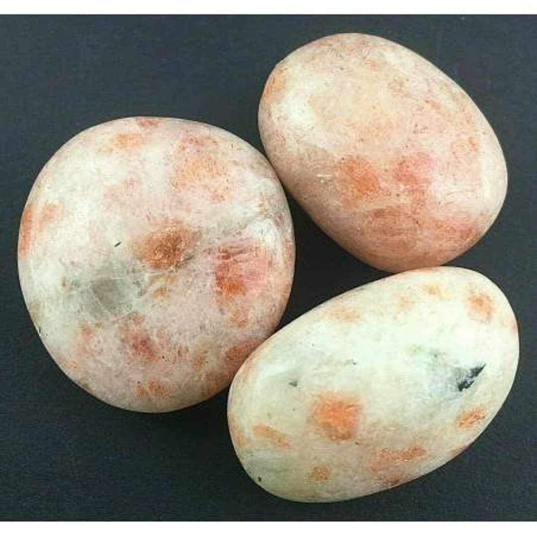 LARGE SUN STONE Heliolite Big Tumbled Stone Crystal Crystal - Etsy