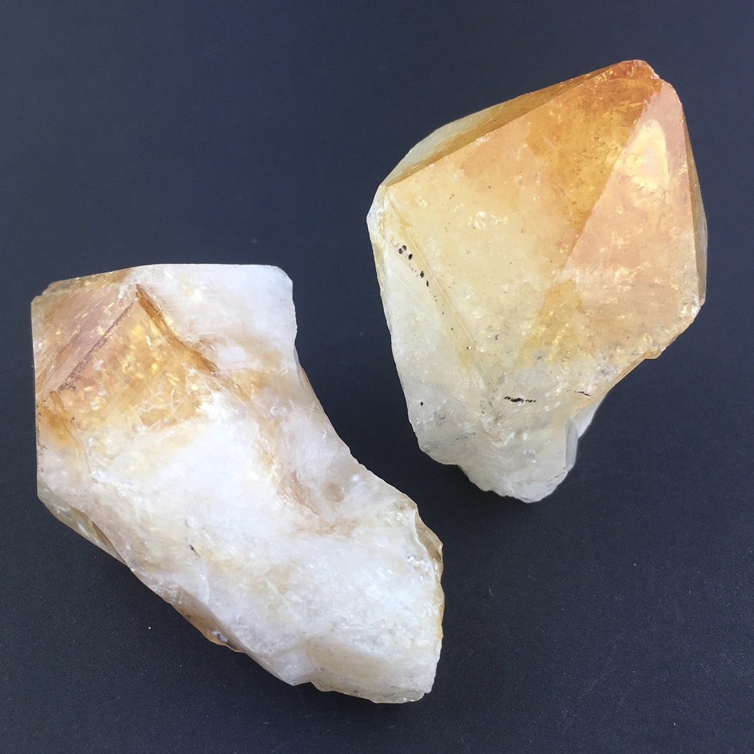 Point in BIG CITRINE Table QUARTZ Healing Stone Crystals Mineralss ...