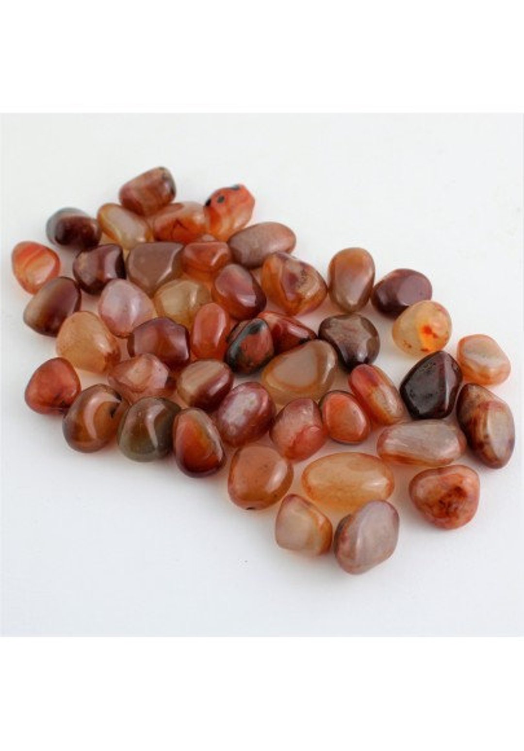 Red CARNELIAN Tumbled Stone Chakra MINERALS Crystal Gemstone - Etsy