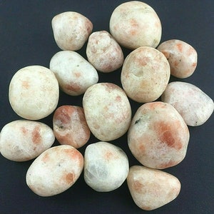 SUNSTONE HELIOLITE Mid Size Tumbled Stone Crystal Crystal Healing ...