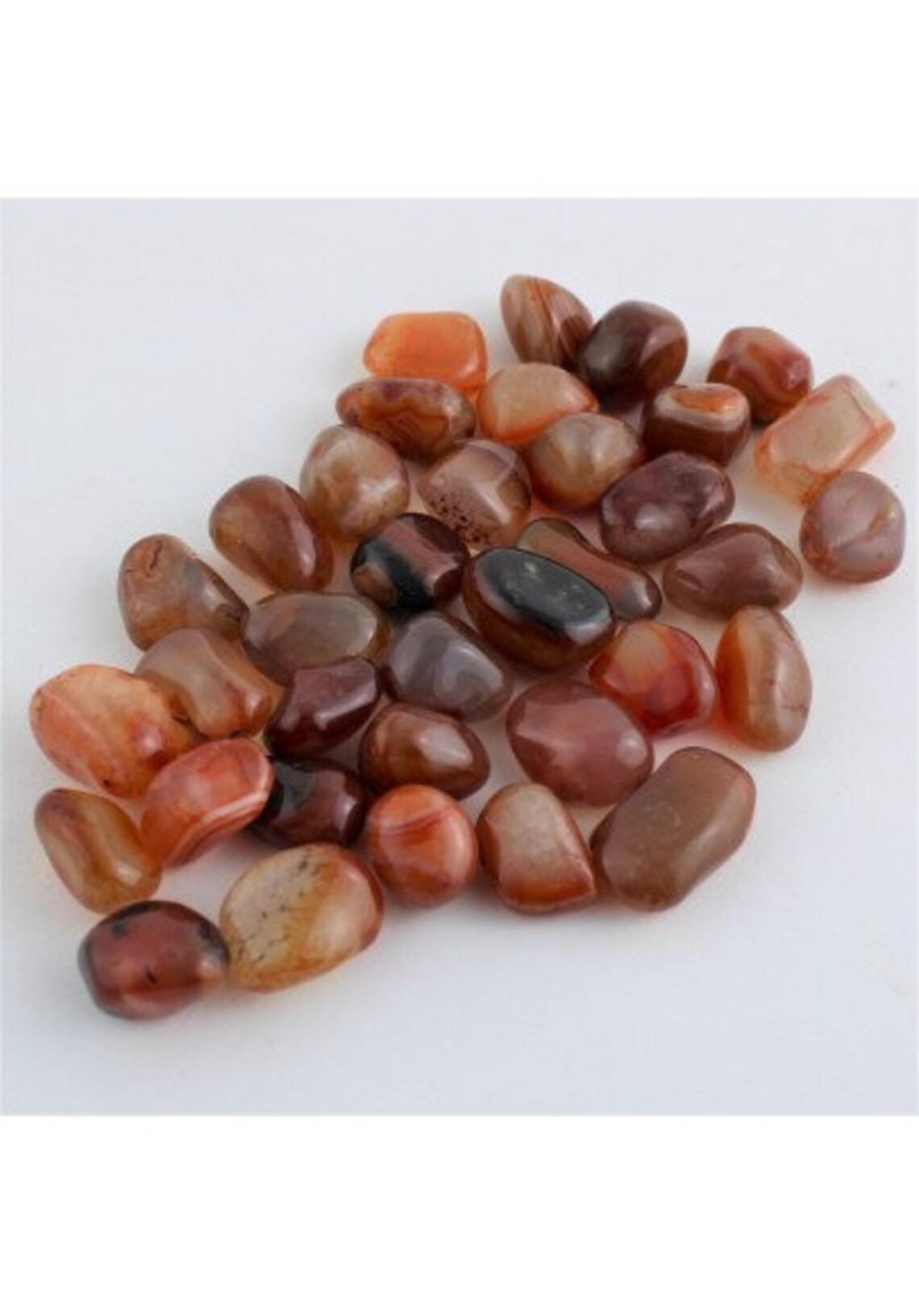 Red CARNELIAN Tumbled Stone Chakra MINERALS Crystal Gemstone - Etsy