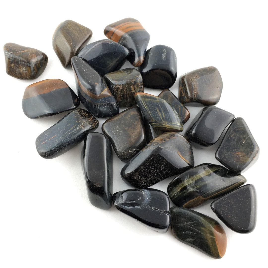 Mineral Falcon Eye Tumbled Stone Crystal Healing High Quality - Etsy