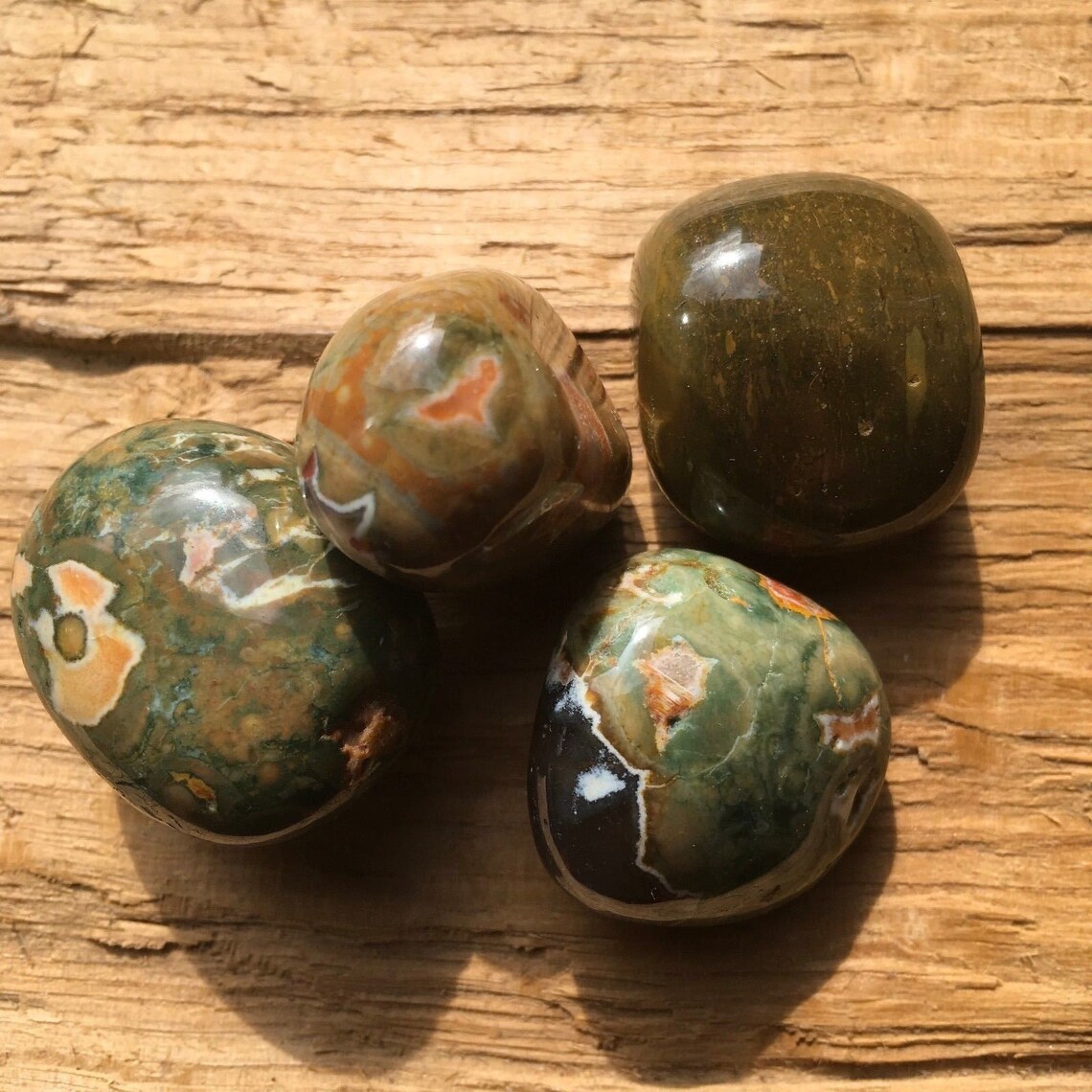 Rhyolite Tumbled Stone Gemstones Crystal Healing High Grade MINERALS ...