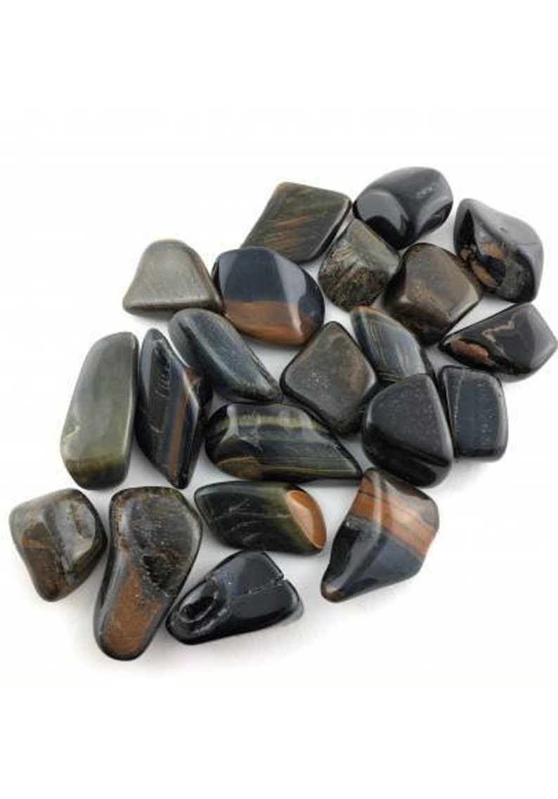 Mineral Falcon Eye Tumbled Stone Crystal Healing High Quality - Etsy