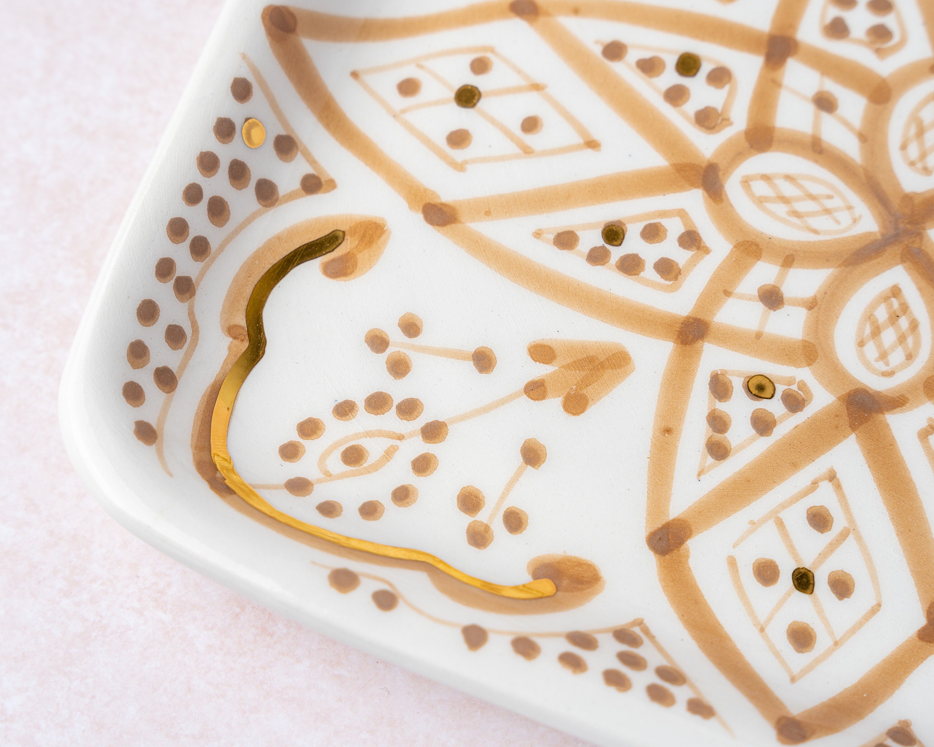 Modern Ceramic Tray | Decorative Ceramic Tray, Handmade Pottery Tray ...