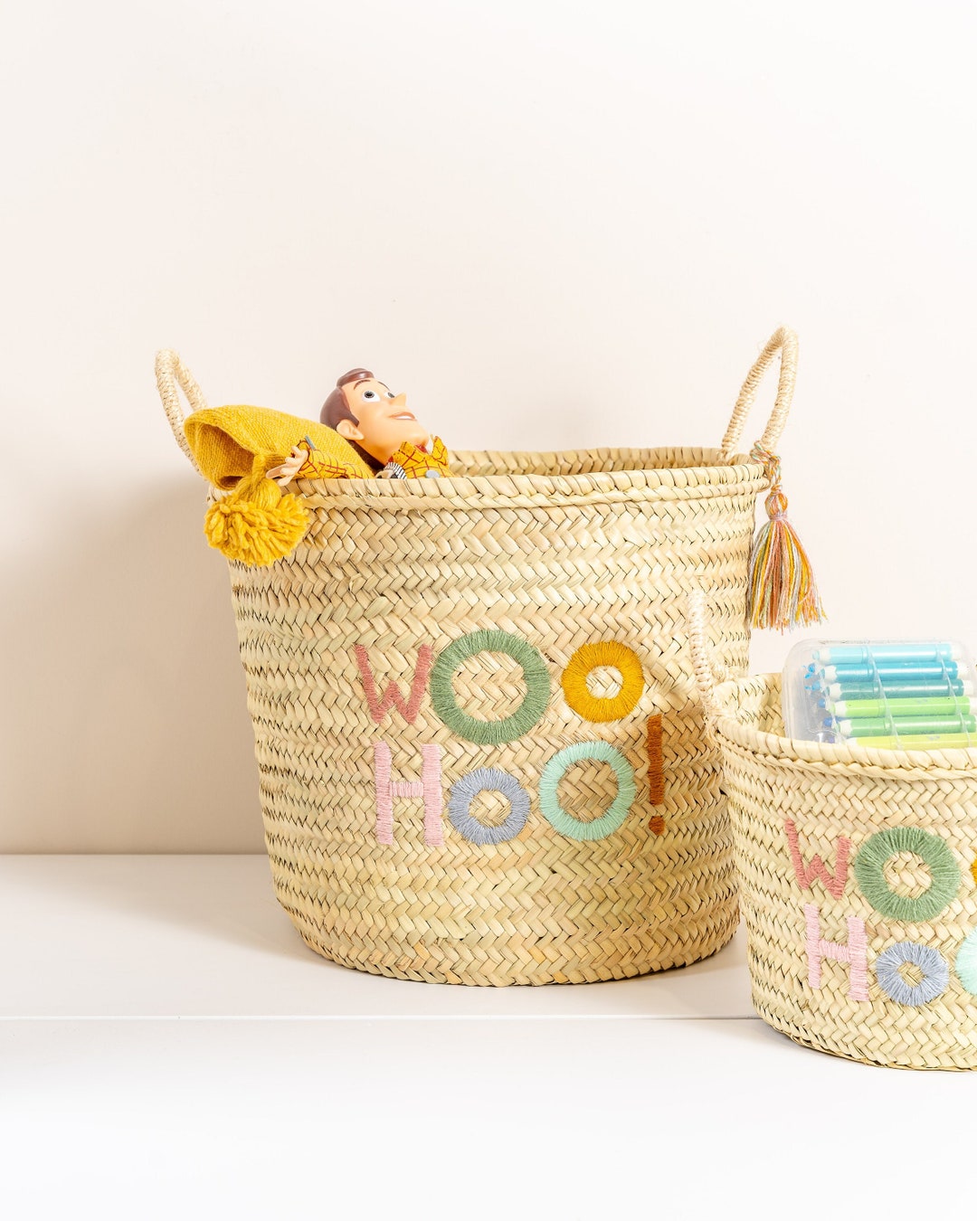 Kids Storage Basket | Easter Basket | Nursery Storage | Basket | Baby ...