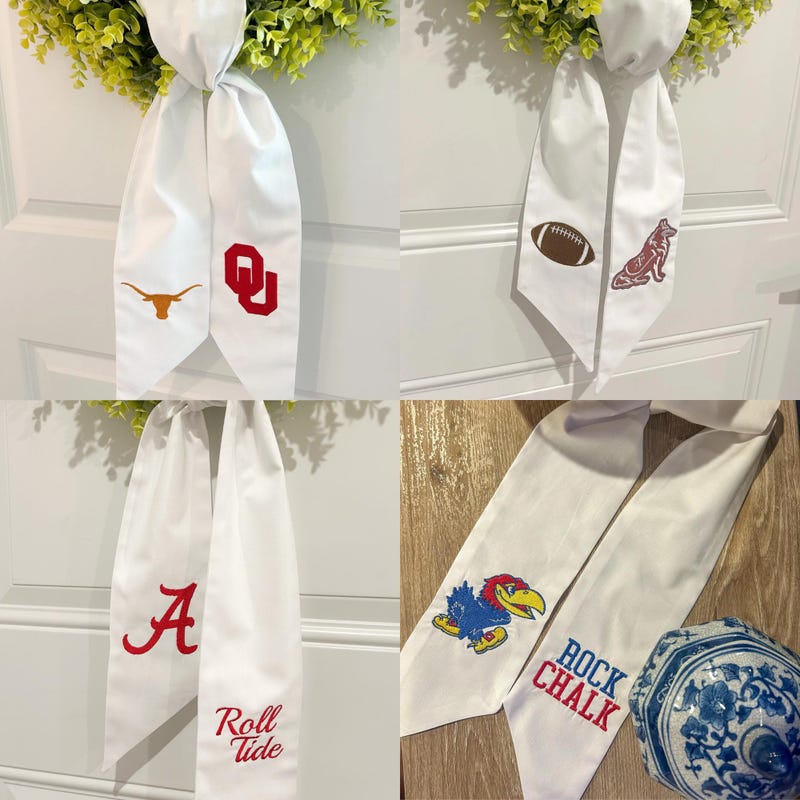 Wreath Sash - Etsy
