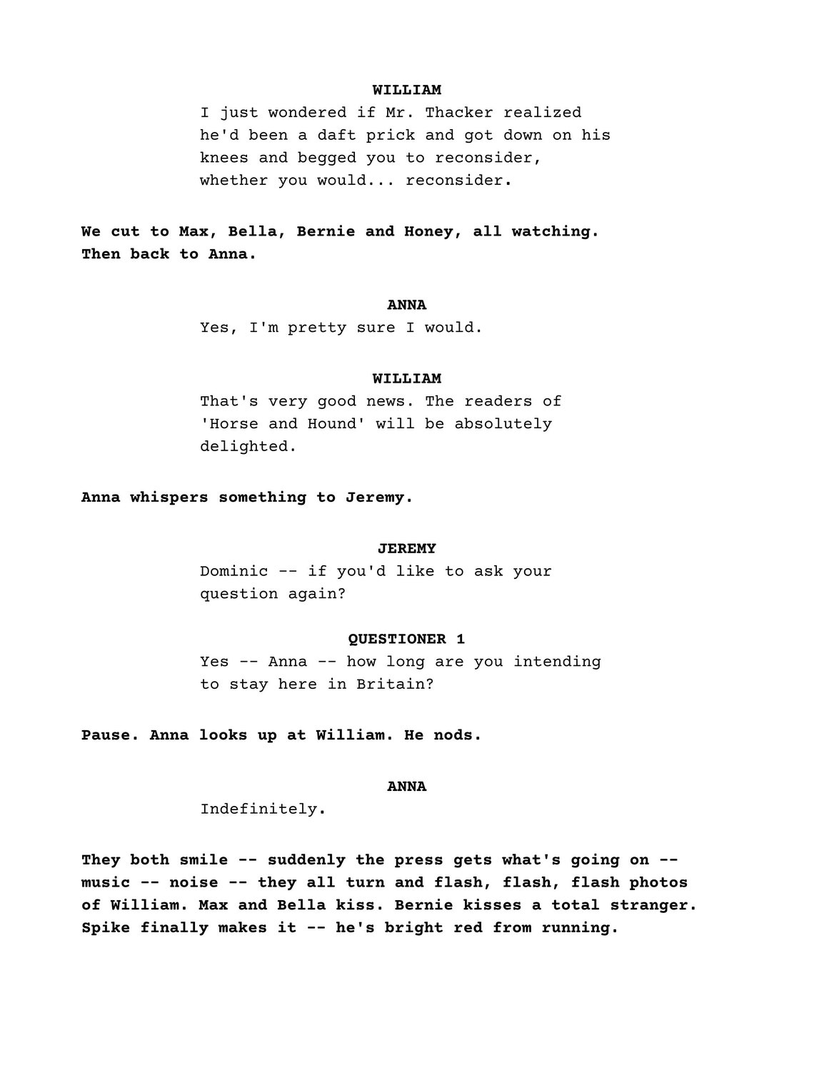 Notting Hill Film Script Digital Print | Julia Roberts Scene Movie ...