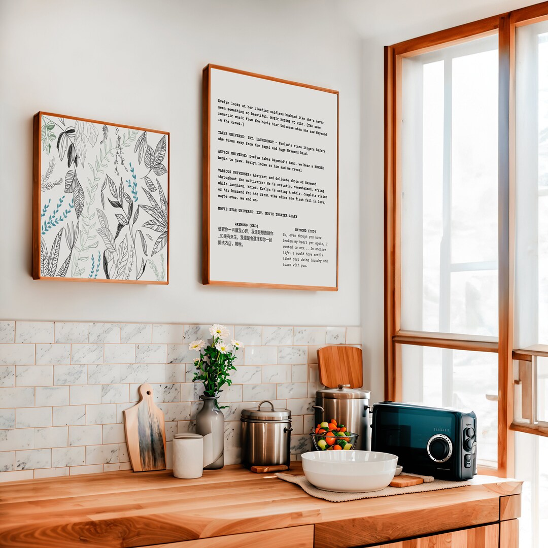 Everything Everywhere All at Once Film Script Digital Print | EEAAO ...