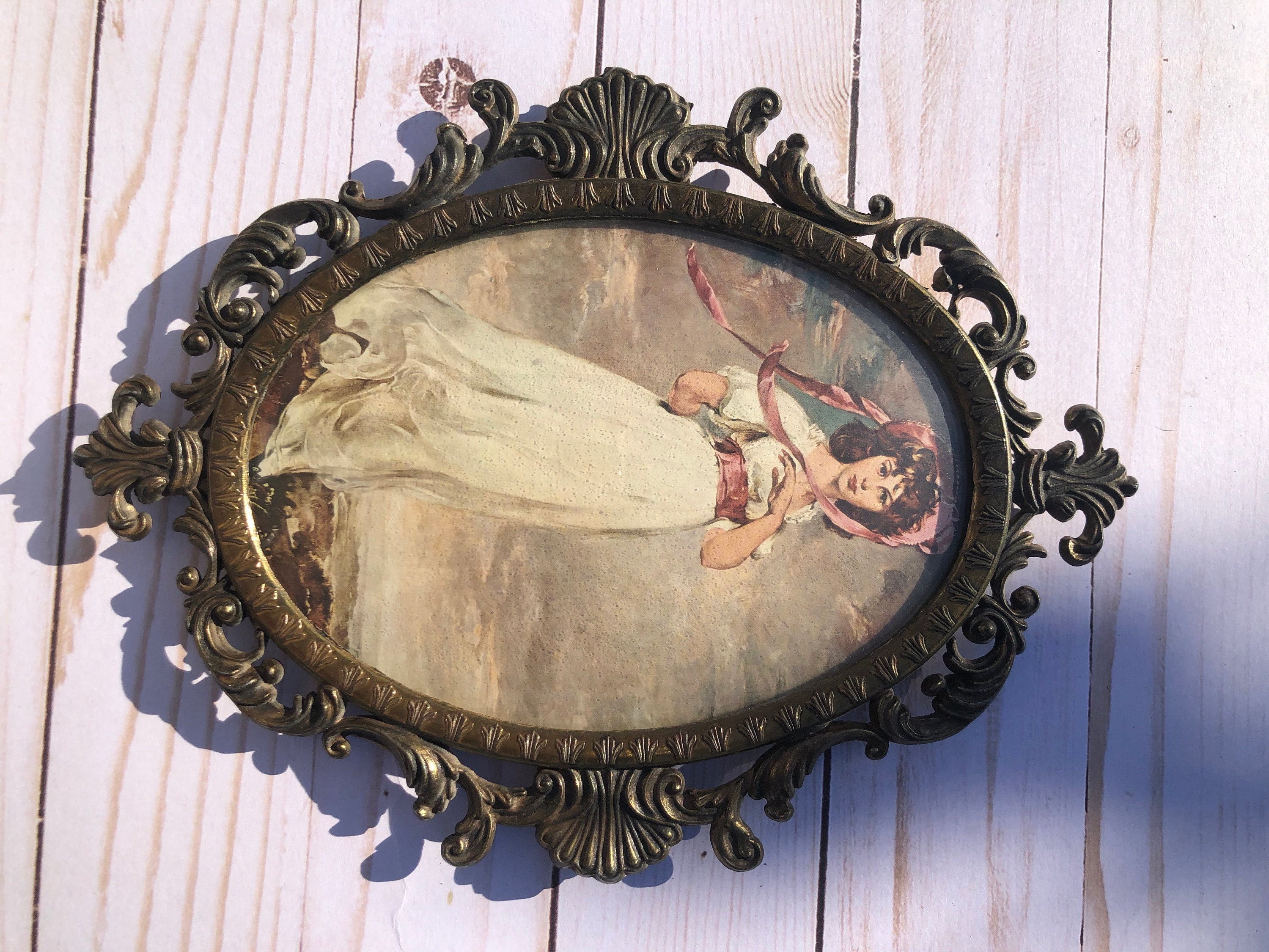 Vintage Pinkie Print - Etsy