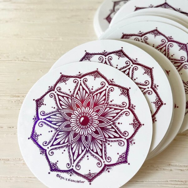 Holographic Mandala - Etsy