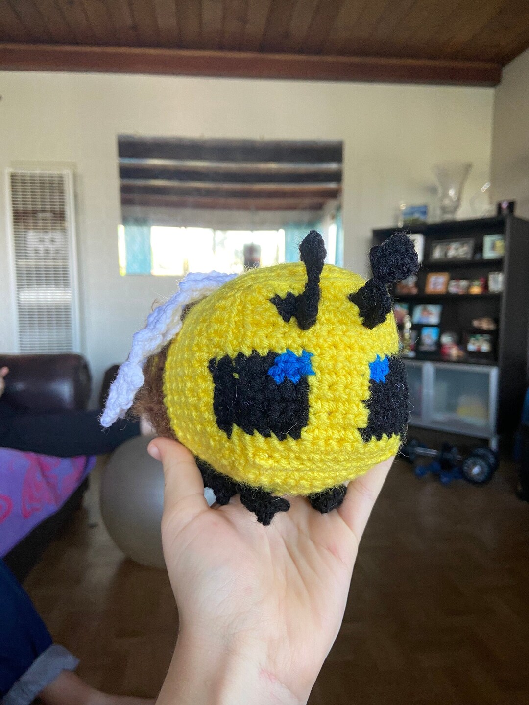 DIGITAL PATTERN Minecraft Bee Crochet Pattern PDF - Etsy