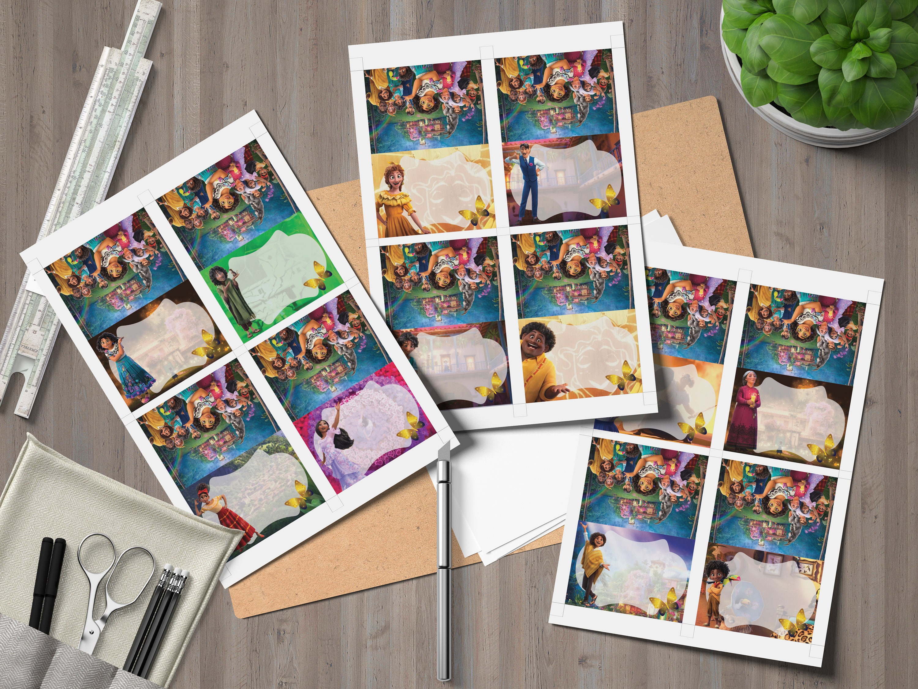 Encanto Party Food Labels 12 Designs Encanto Food Tents - Etsy
