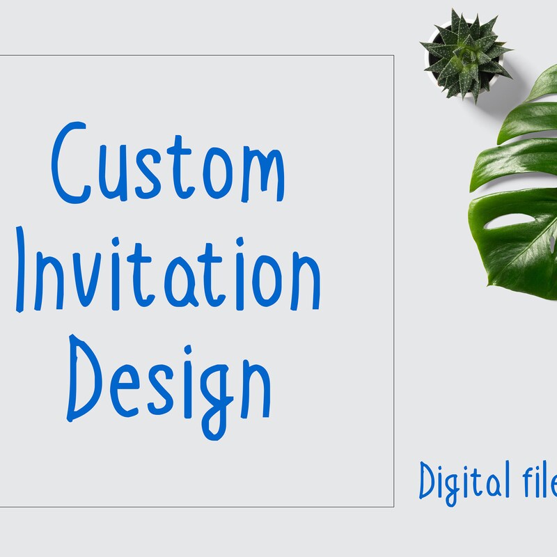 Custom Invitations - Etsy