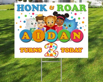 Daniel Tiger Backdrop | Etsy