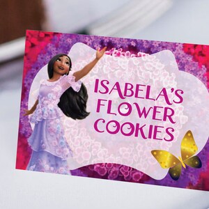 Encanto Party Food Labels, 12 Designs, Encanto Food Tents, Encanto ...