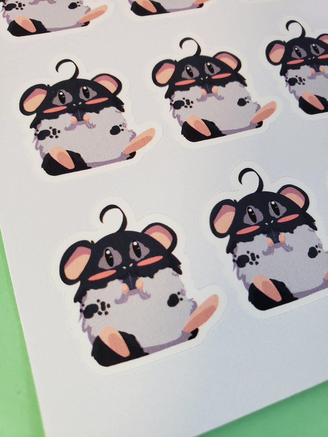 Hamster Animal Sticker Sheet Animal Sticker Small Animal Stickers ...