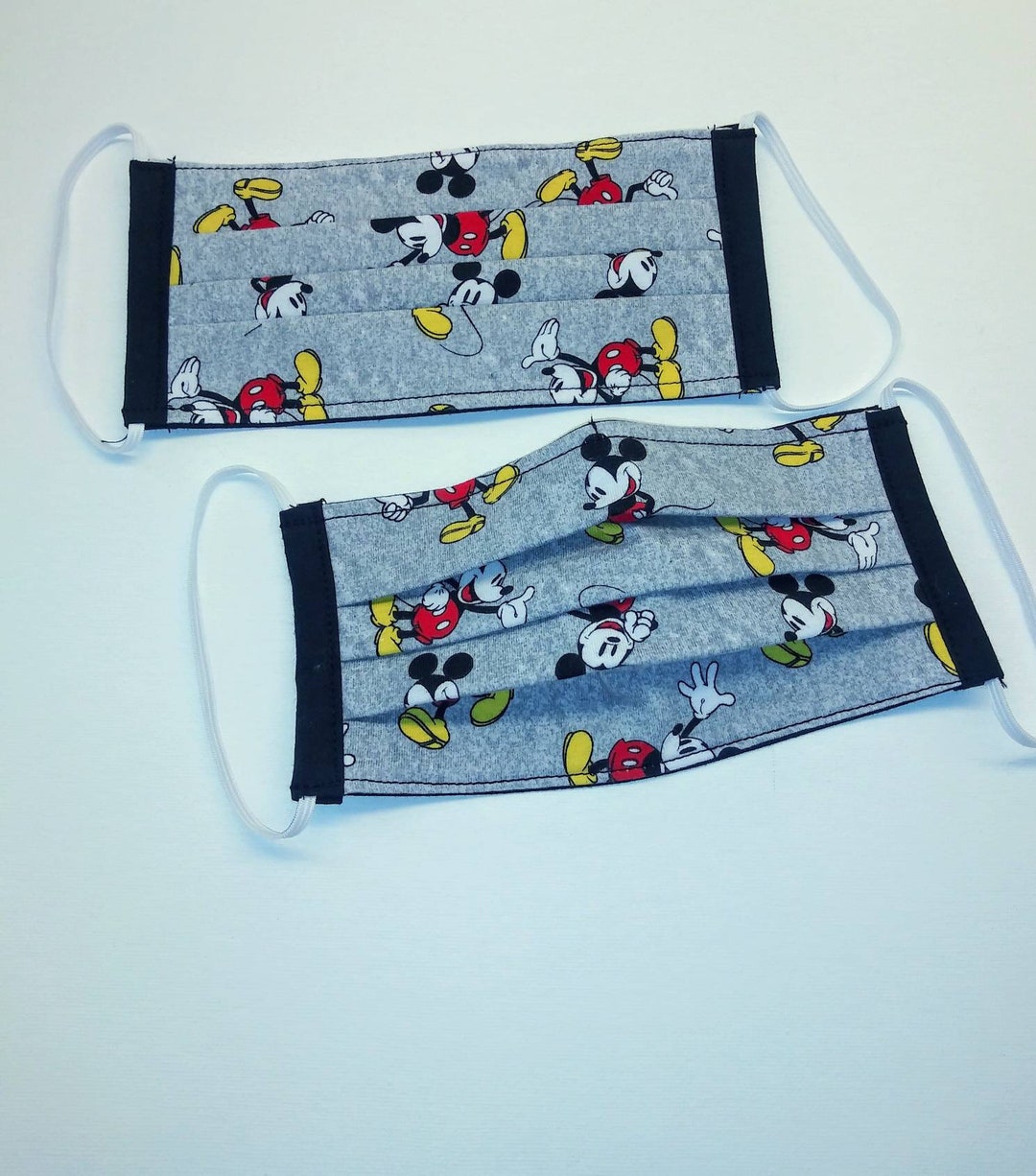 Mickey Mouse Face Mask - Etsy