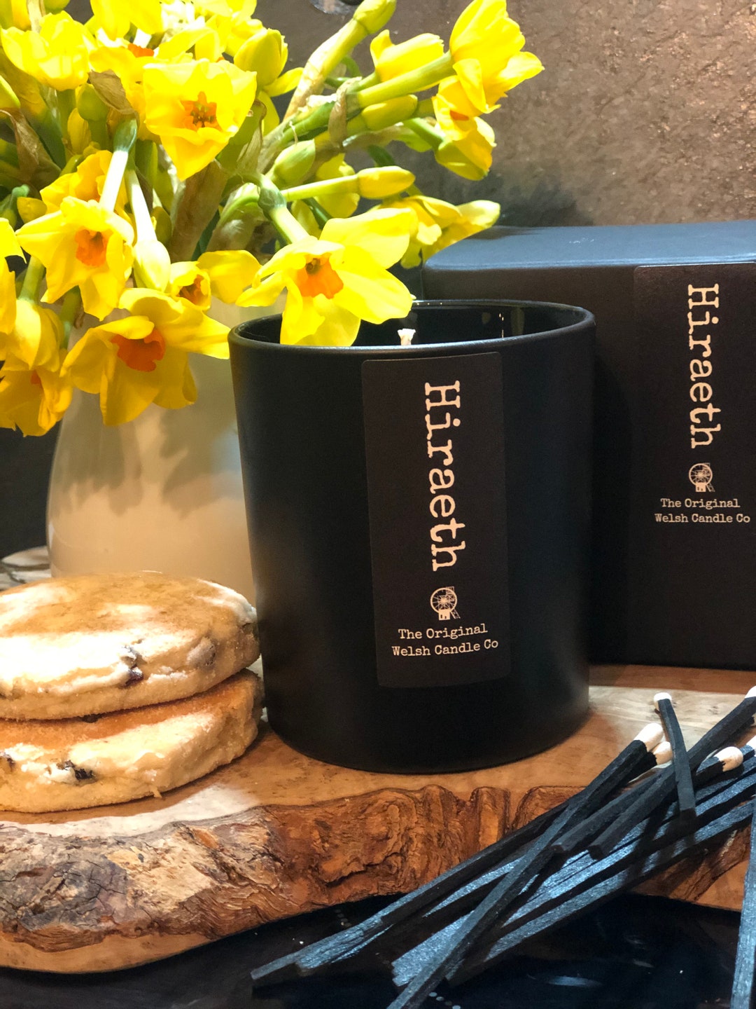 Hiraeth Welsh Candle Jar Handmade Soy Wax Luxury Scented - Etsy Ireland