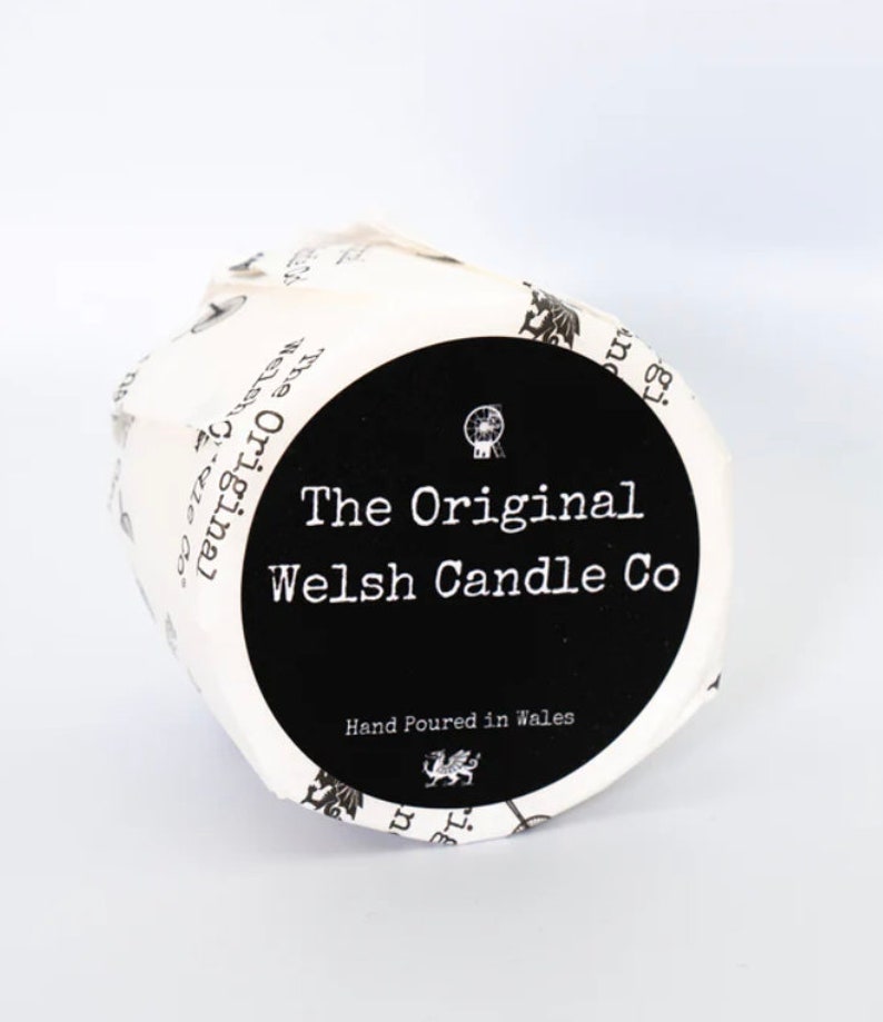 Black Pomegranate Soy Candle - Welsh Gift - Etsy