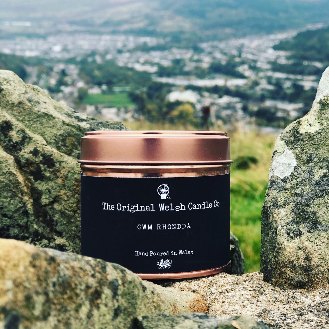 CWM RHONDDA Welsh Candle. Ideal Welsh Gift Made in Wales - Etsy