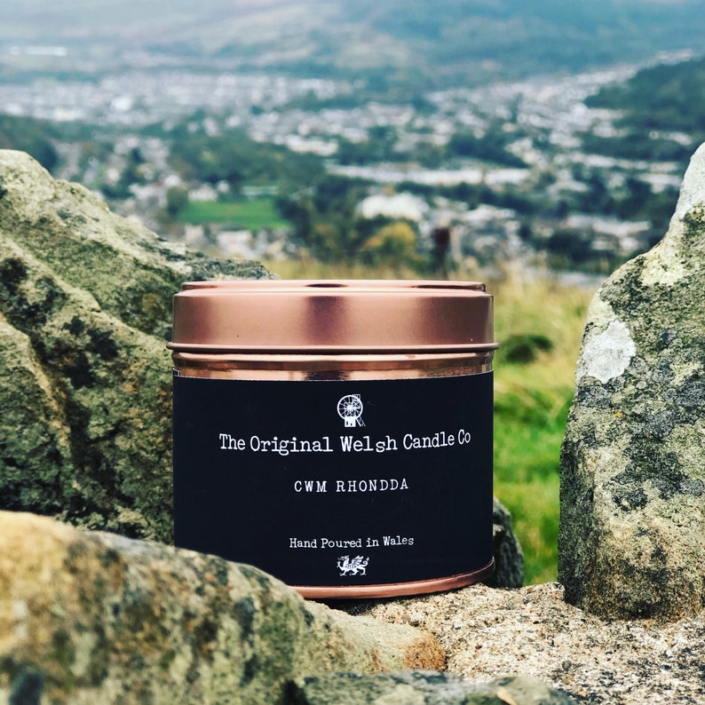 CWM RHONDDA Welsh Candle. Ideal Welsh Gift Made in Wales - Etsy