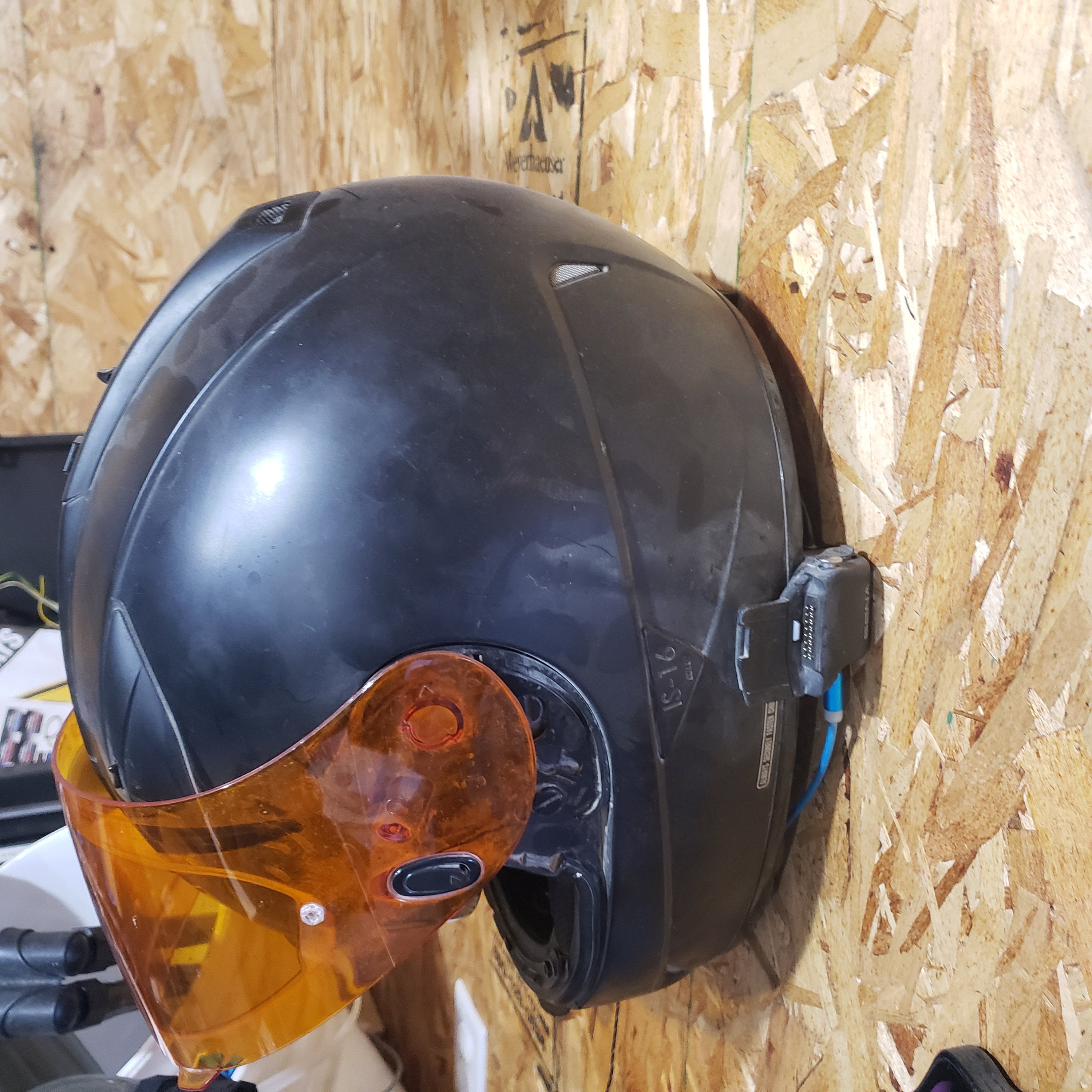 Sleek and Secure Helmet Wall Mount for Motorcycle Motorbike and More ...