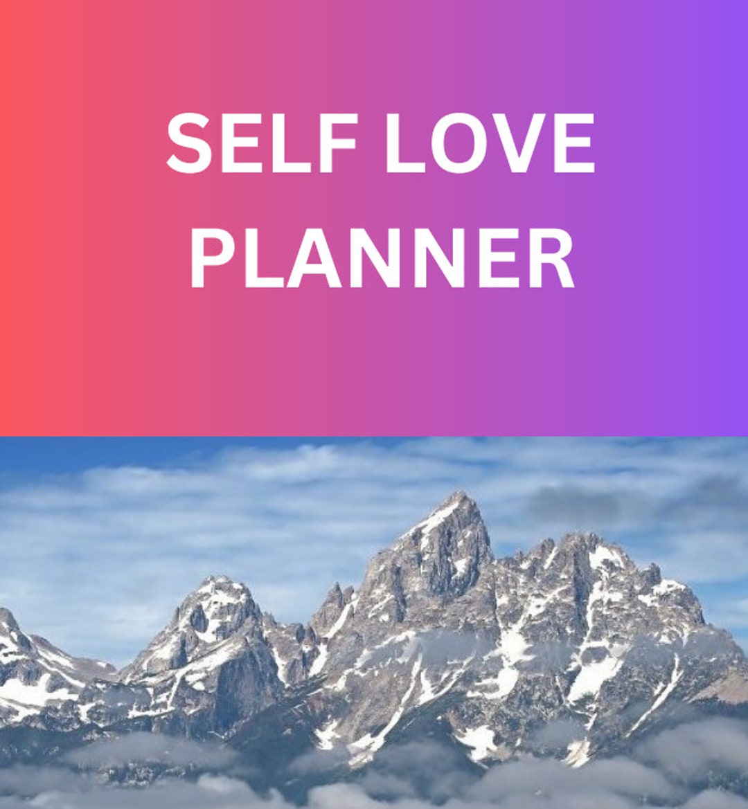 Self Love Planner - Etsy