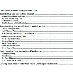 Self Awareness E Book (and Bonus Personality Assessment) - Etsy