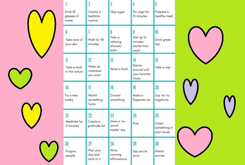 Self Care Empowerment Project and Art Tutorial - Etsy