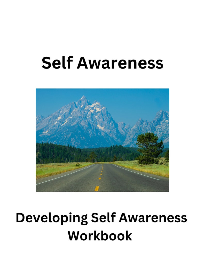 Developing Self Awareness Workbook - Etsy