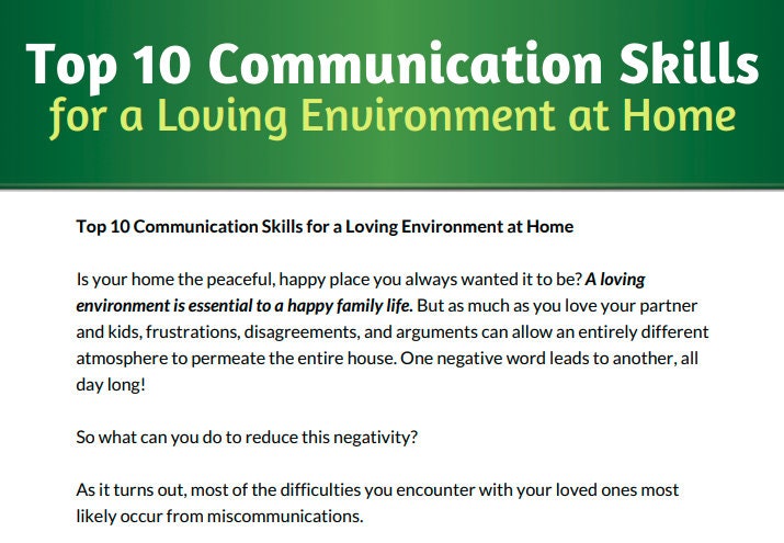 Communication Styles for a Healthy Home and FREE Assessment Included - Etsy