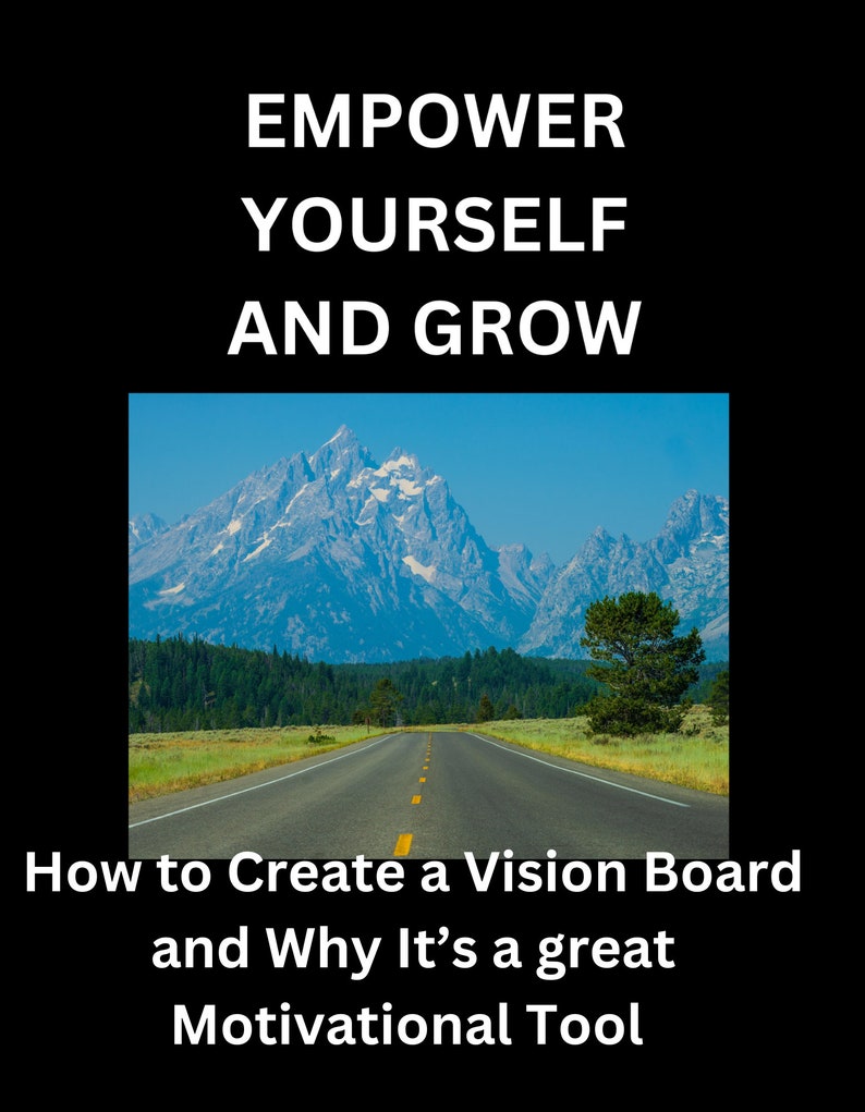 How and Why to Create a Vision Board - Etsy