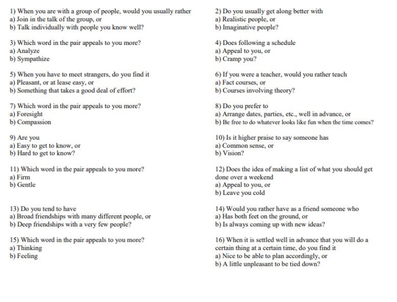 Self Awareness E Book and Bonus Personality Assessment - Etsy