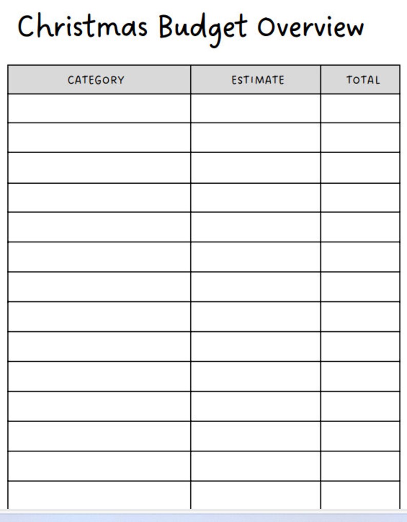 Christmas Planner - Etsy