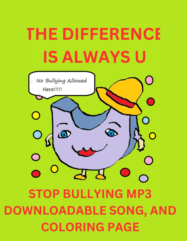 Stop Bullying Now: Color Page and Musical Download to Reinforce for ...