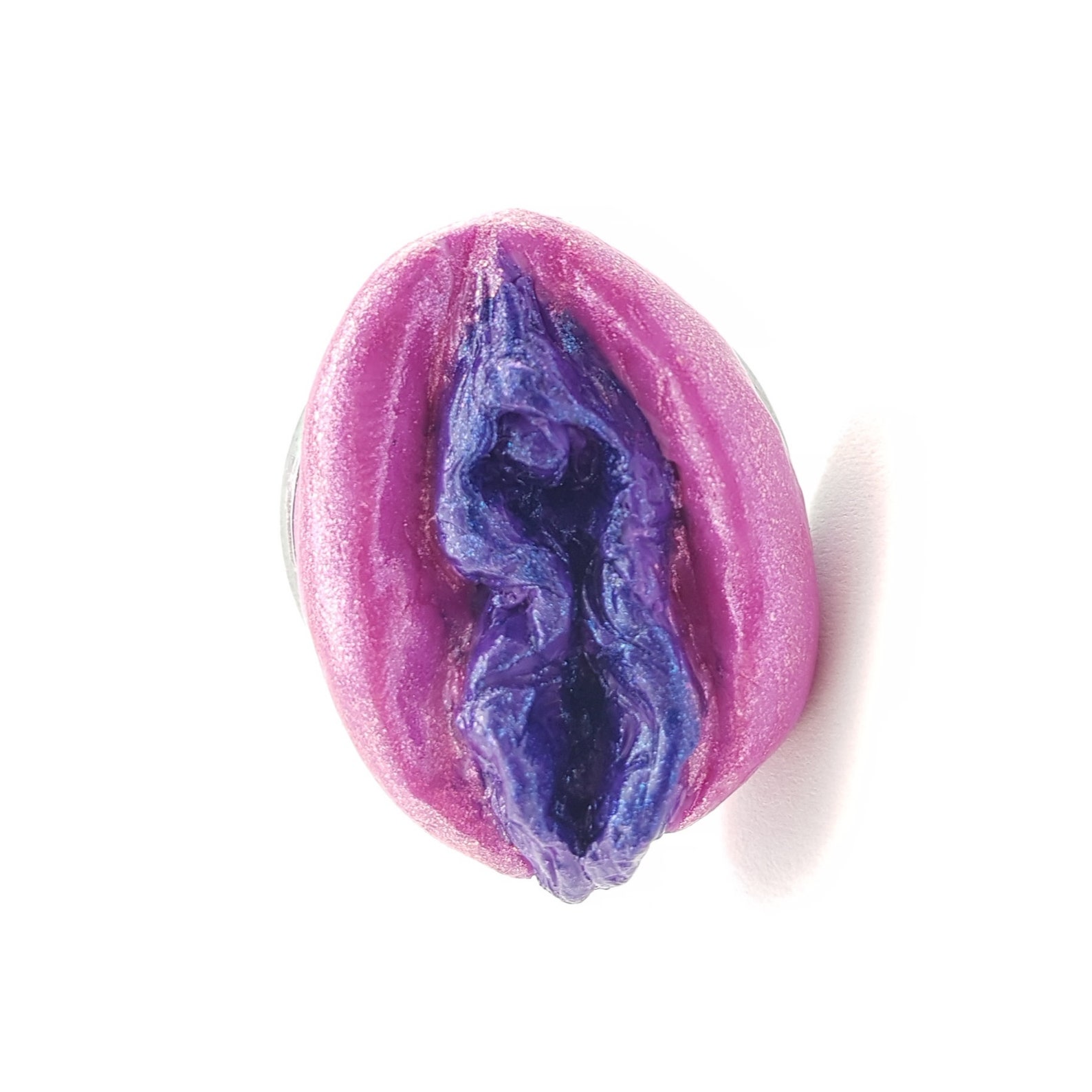 Purple Glitter Pussy Ring Etsy