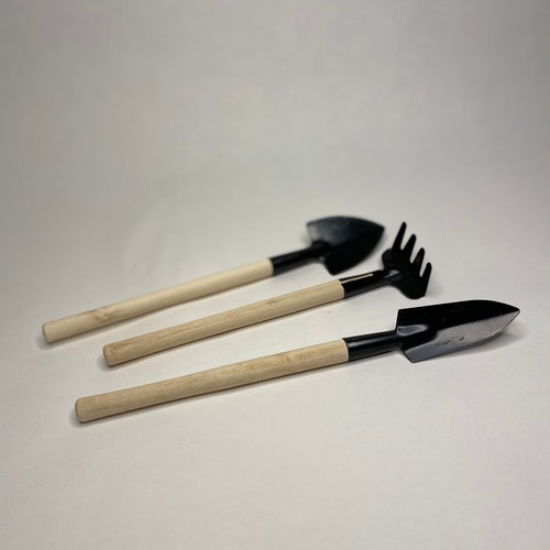 Mini Garden Tool Set Miniature Tools Fairy Garden Tools - Etsy