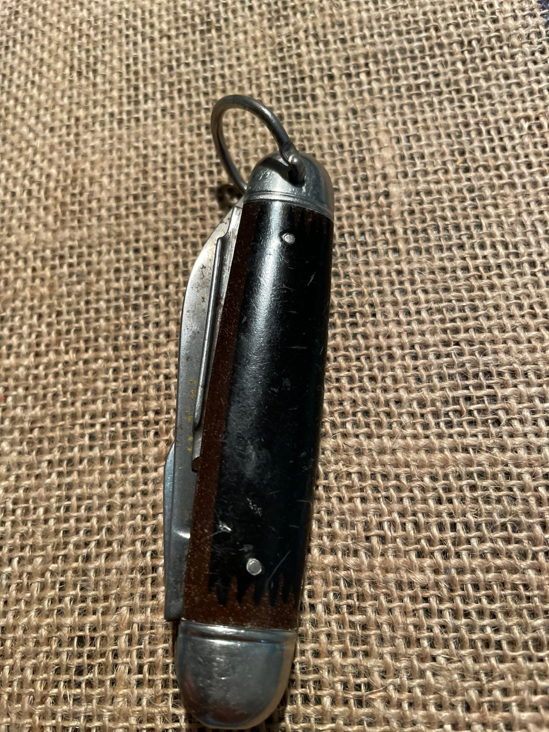 Vintage Imperial Pocket Knife. Pocket Knife With Patina, 4 Blades - Etsy