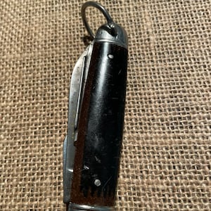 Vintage Imperial Pocket Knife. Pocket Knife With Patina, 4 Blades - Etsy