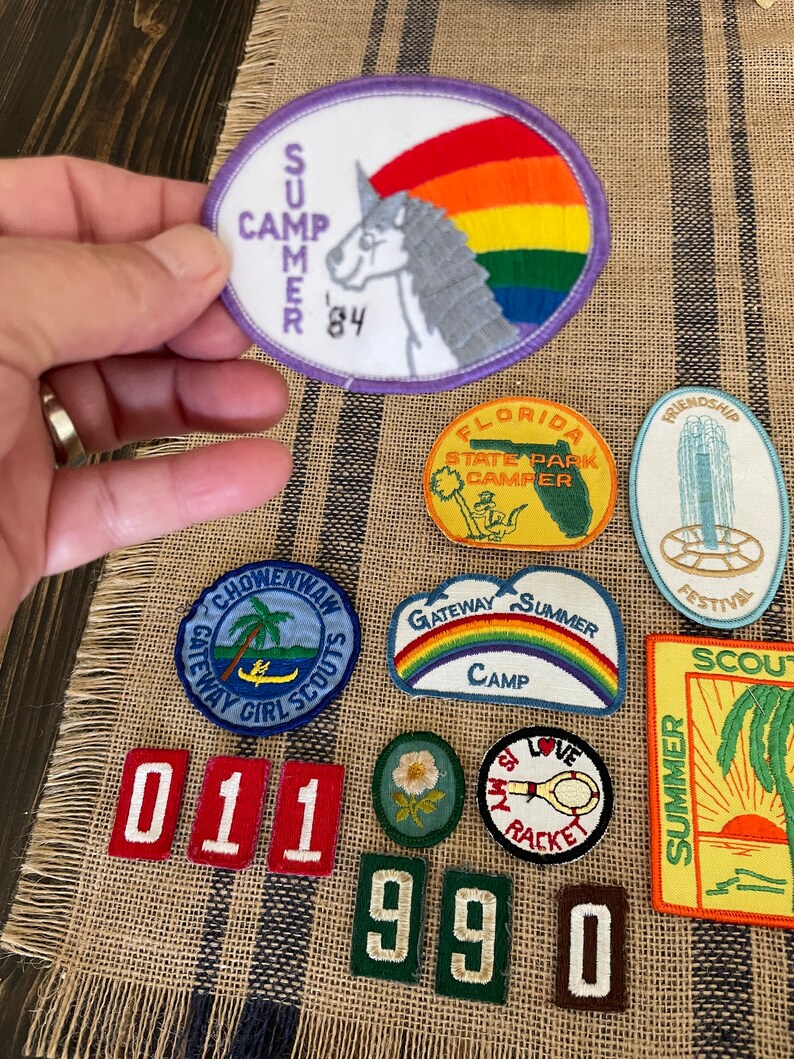 Vintage Scouting Patches - Etsy