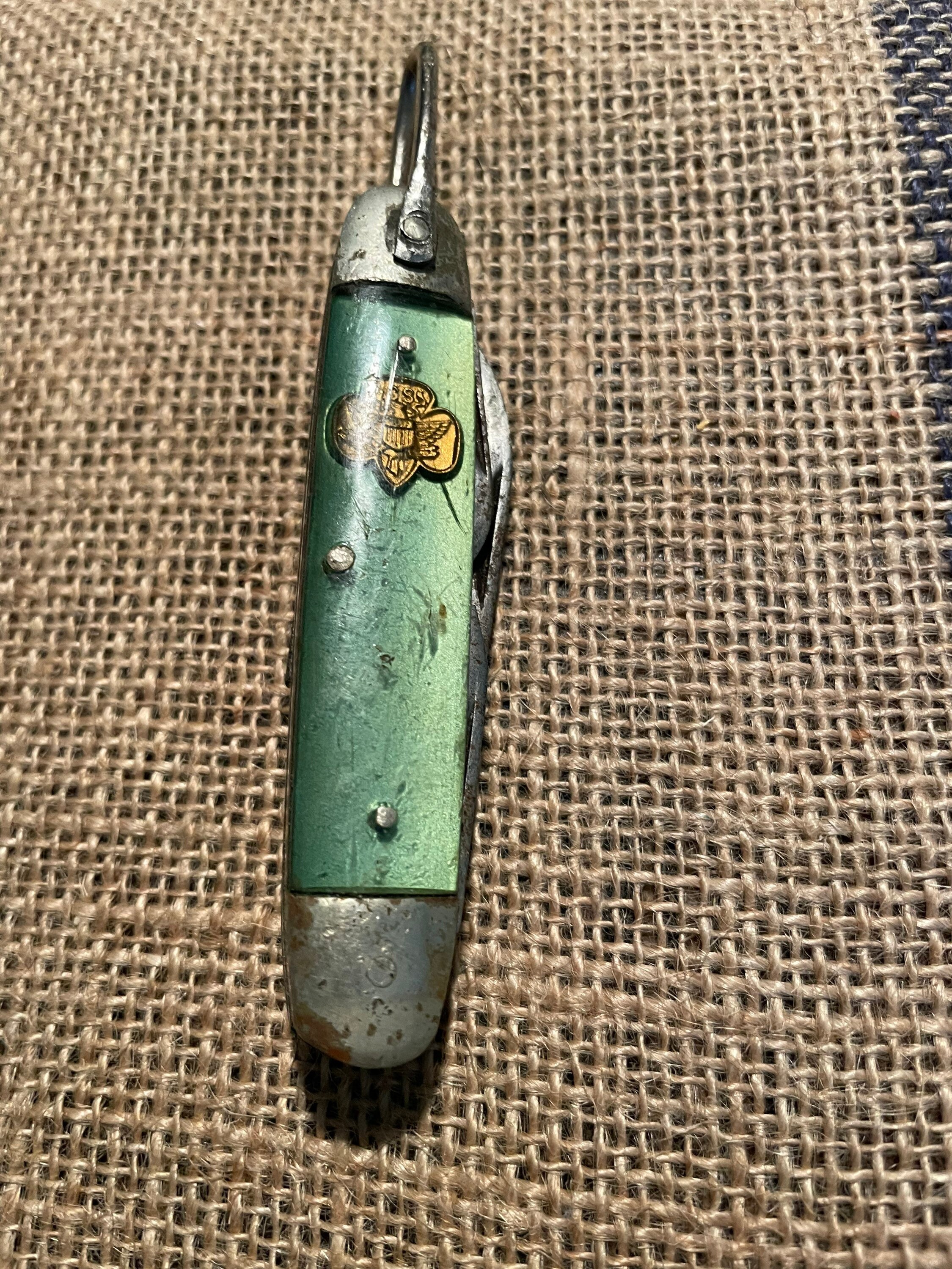 Vintage Official Girl Scout Pocket Knife. 1962 Girl Scout Knife ...