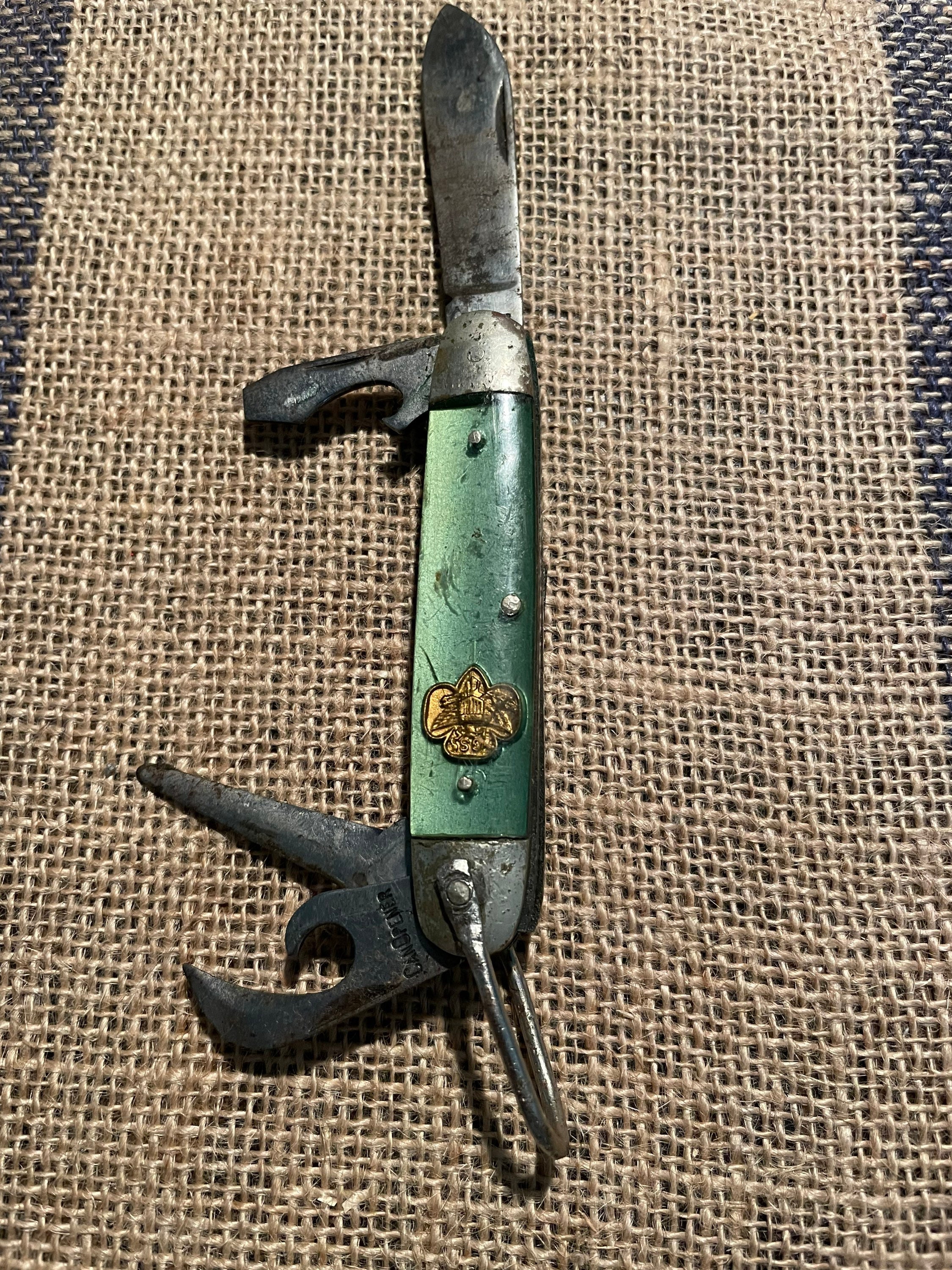 Vintage Official Girl Scout Pocket Knife. 1962 Girl Scout Knife ...
