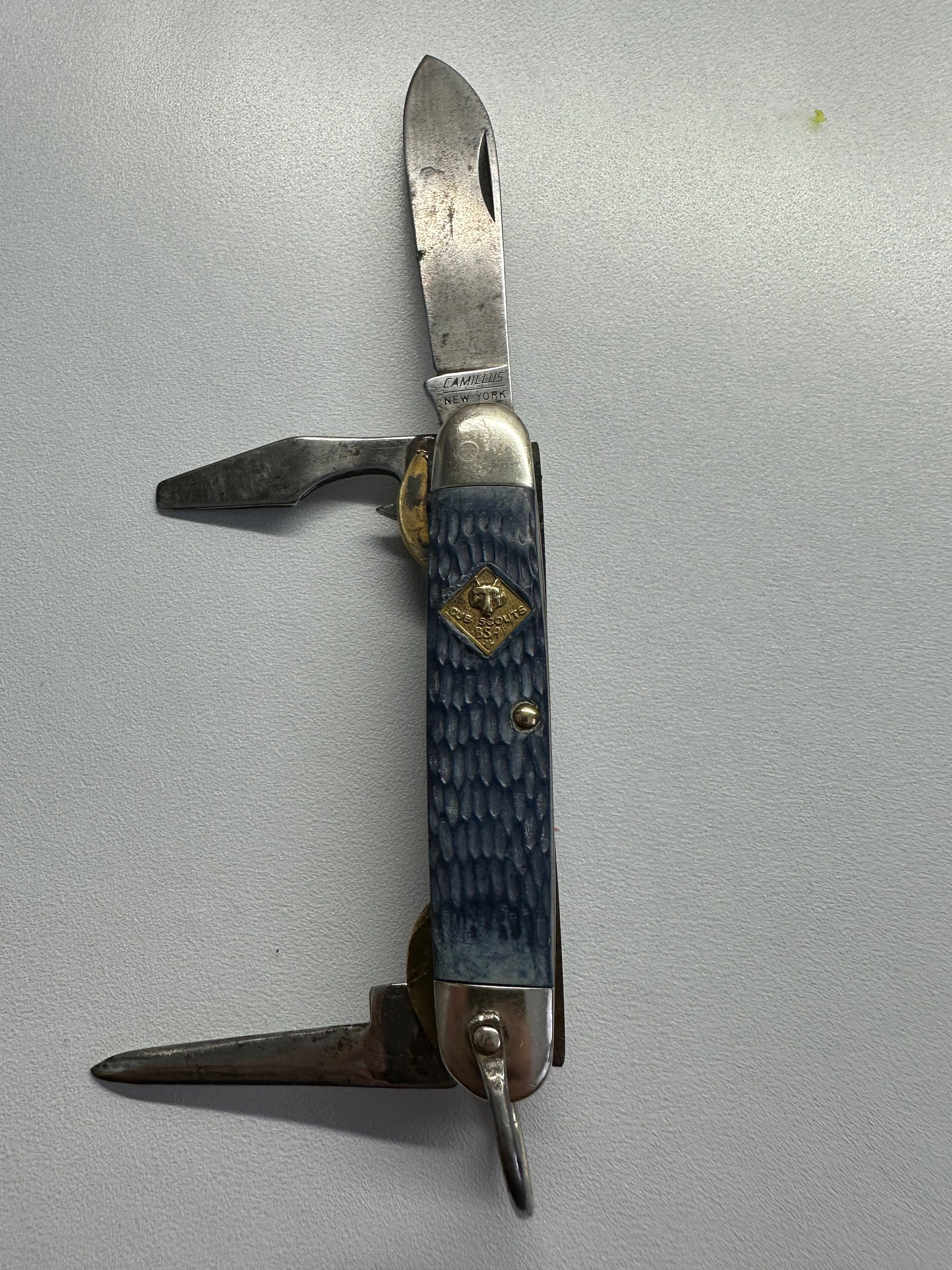 Cub Scout Knife Boy Scout Knife Camillus Cub Scout Knife 1970s - Etsy