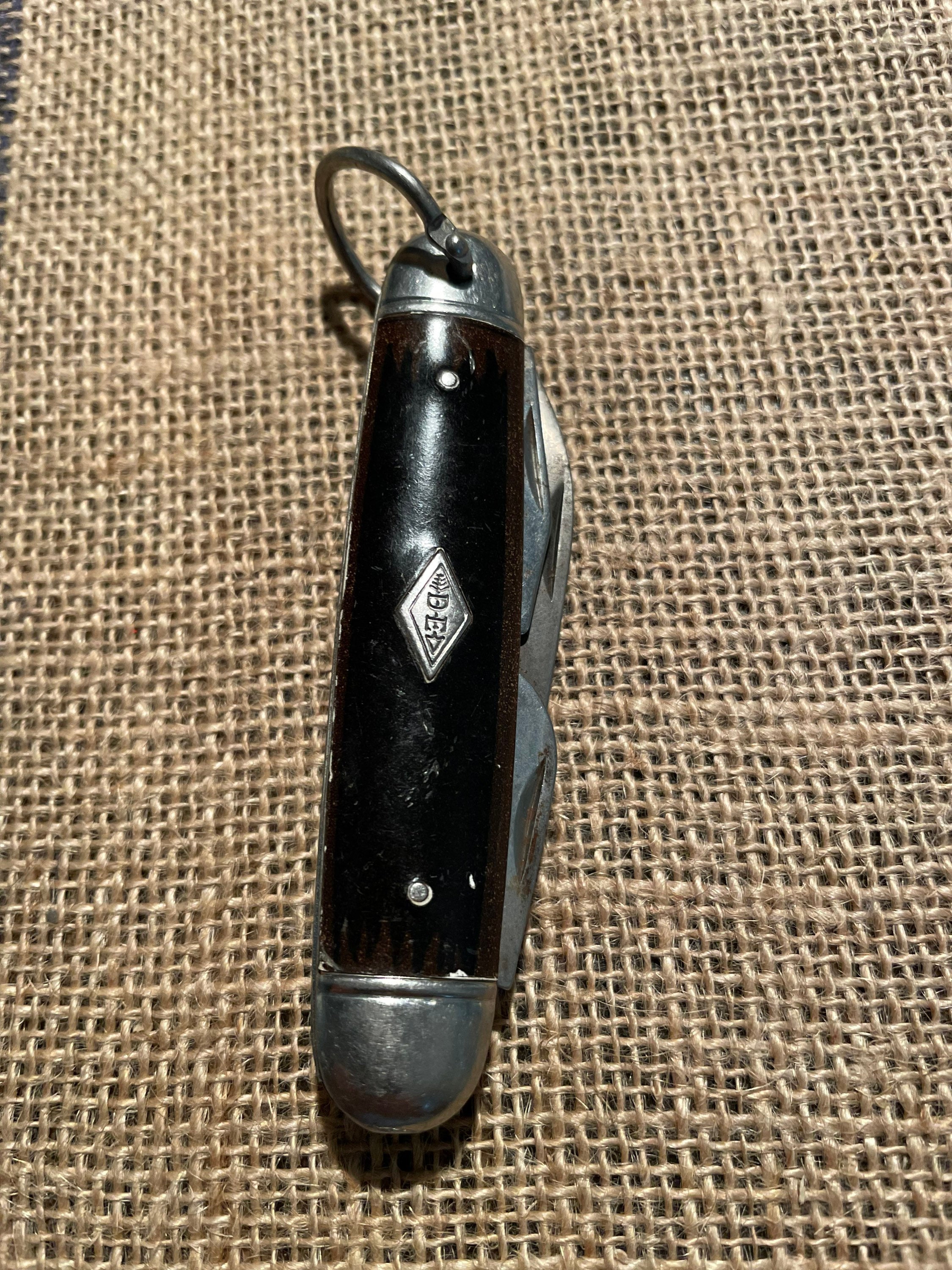 Vintage Imperial Pocket Knife. Pocket Knife With Patina, 4 Blades - Etsy