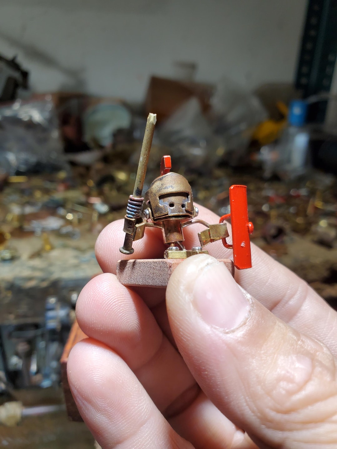 Ancient Roman Spear Centurion Robot - Etsy