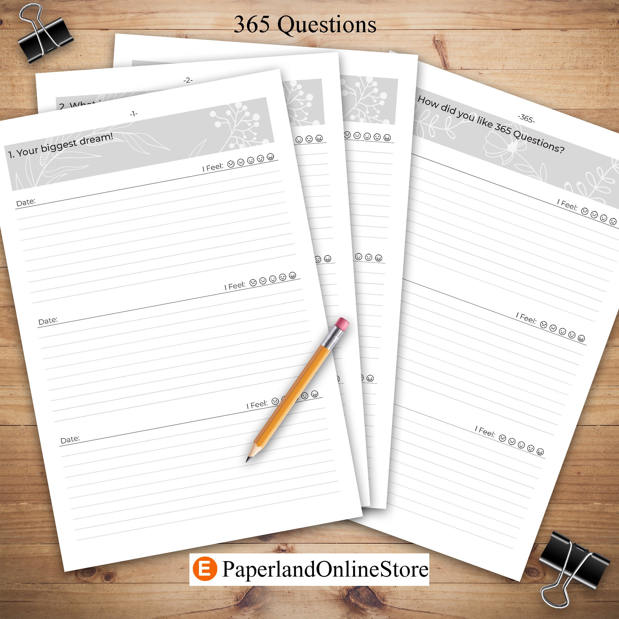 Stay in Your Own Energy Daily Self Reflection Printed Guided - Etsy