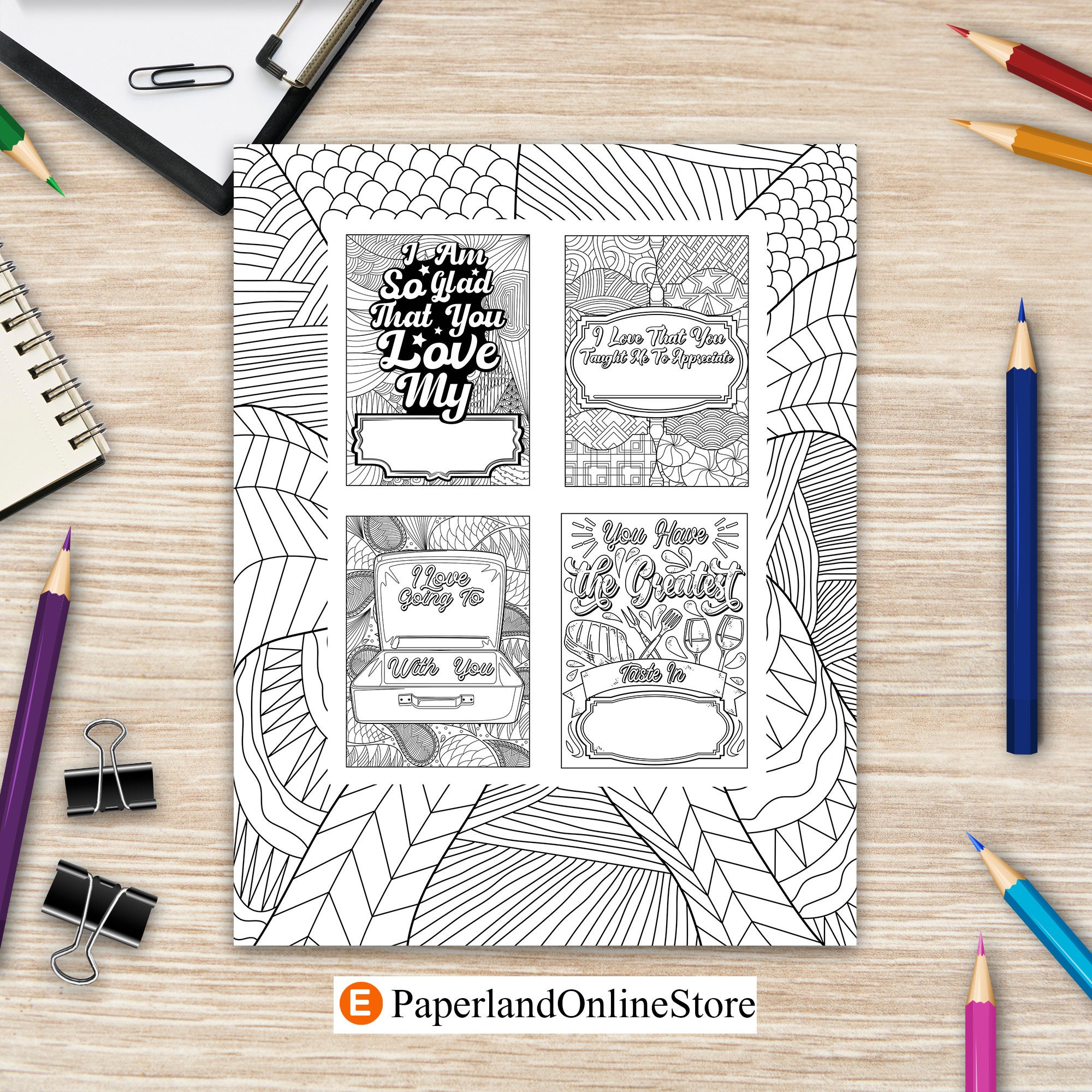 What I Love About Memaw Coloring Book Coloring Books for - Etsy